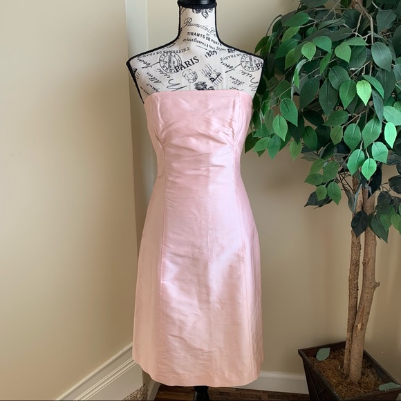 Coren Moore New York | Dresses | Coren Moore Silk Strapless Aline Dress ...